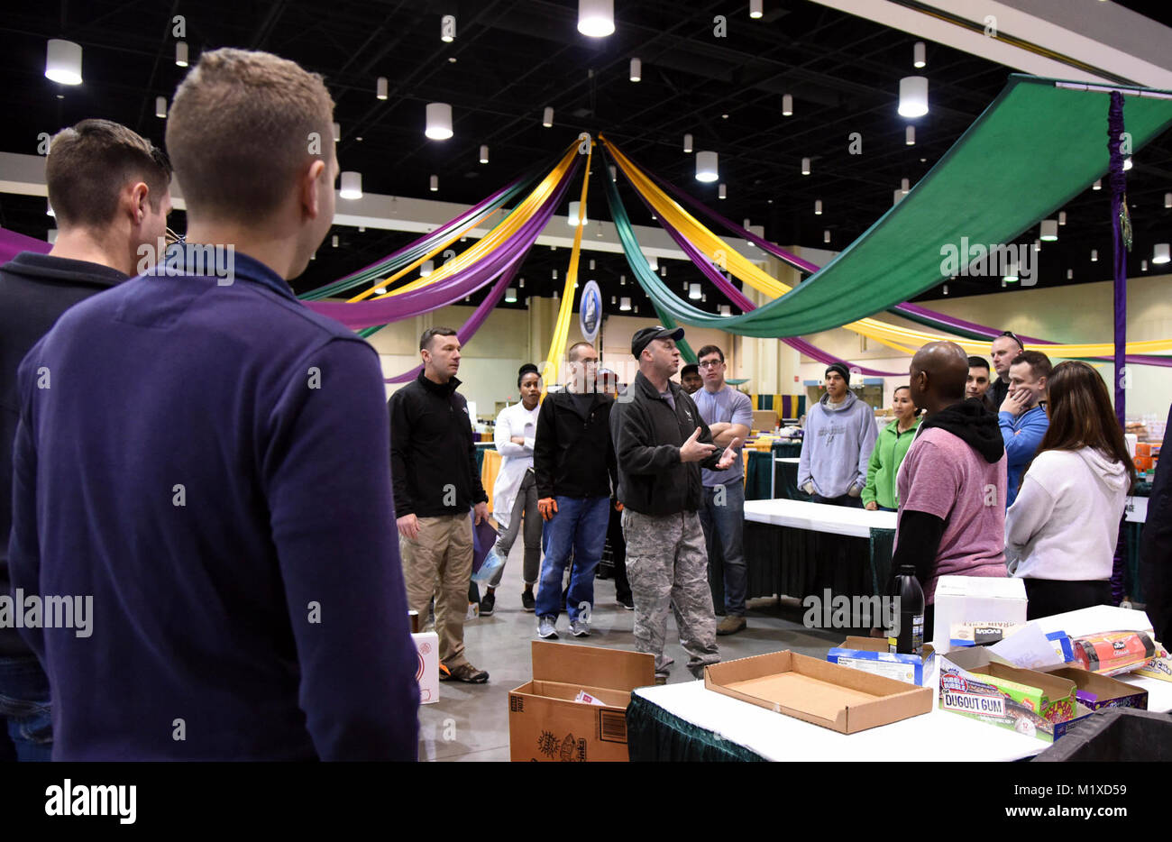 Col. Danny Davis, 81st Mission Support Group commander, thanks Keesler ...