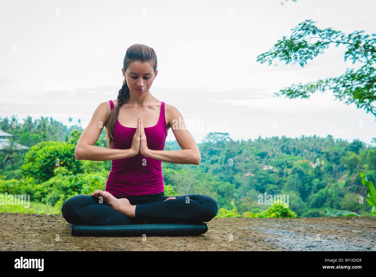 Yoga Nature Wallpaper
