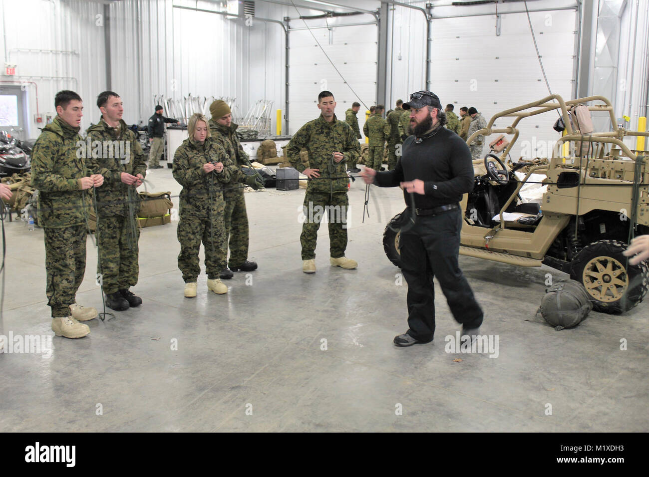 Marines with units associated with the 2nd Marine Aircraft Wing learn ...