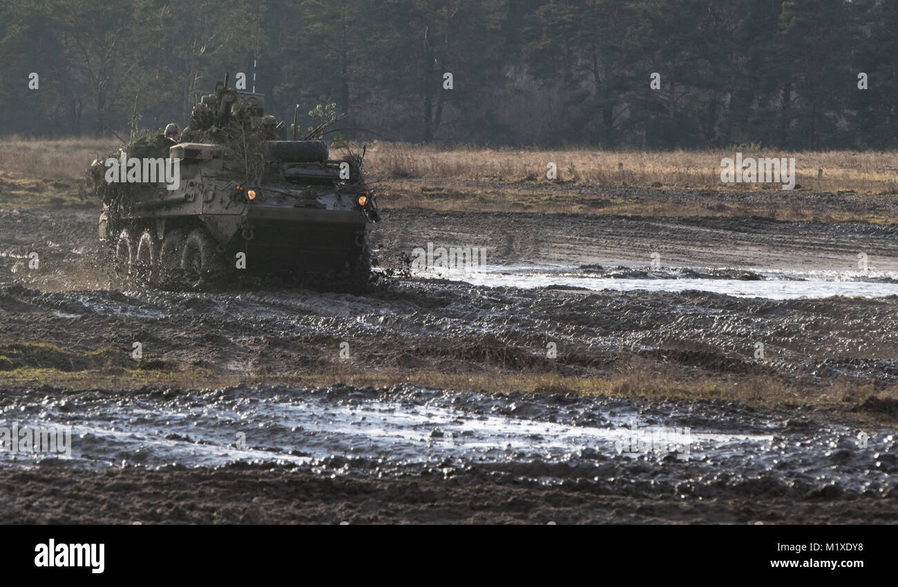 U.S. Soldiers from Kronos Troop, 3rd Squadron, 2nd Cavalry Regiment ...