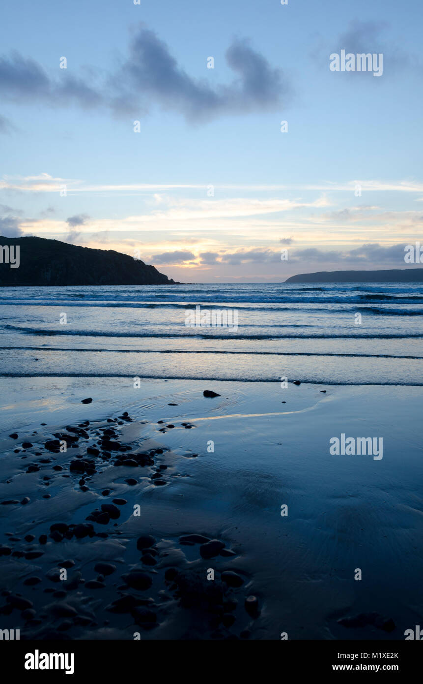Sunset, Titahi Bay, Porirua, New Zealand Stock Photo - Alamy