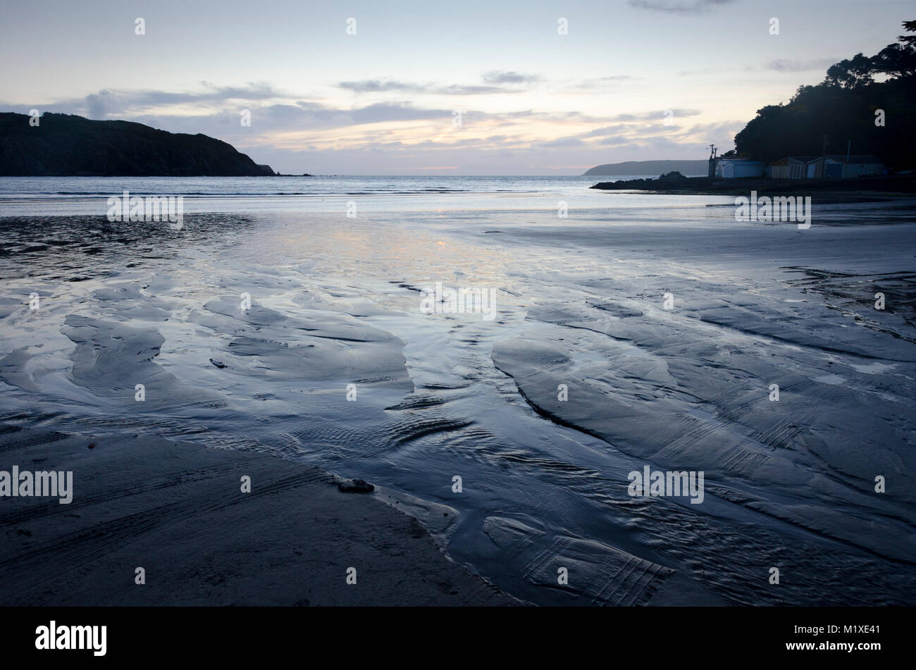 Sunset, Titahi Bay, Porirua, New Zealand Stock Photo - Alamy