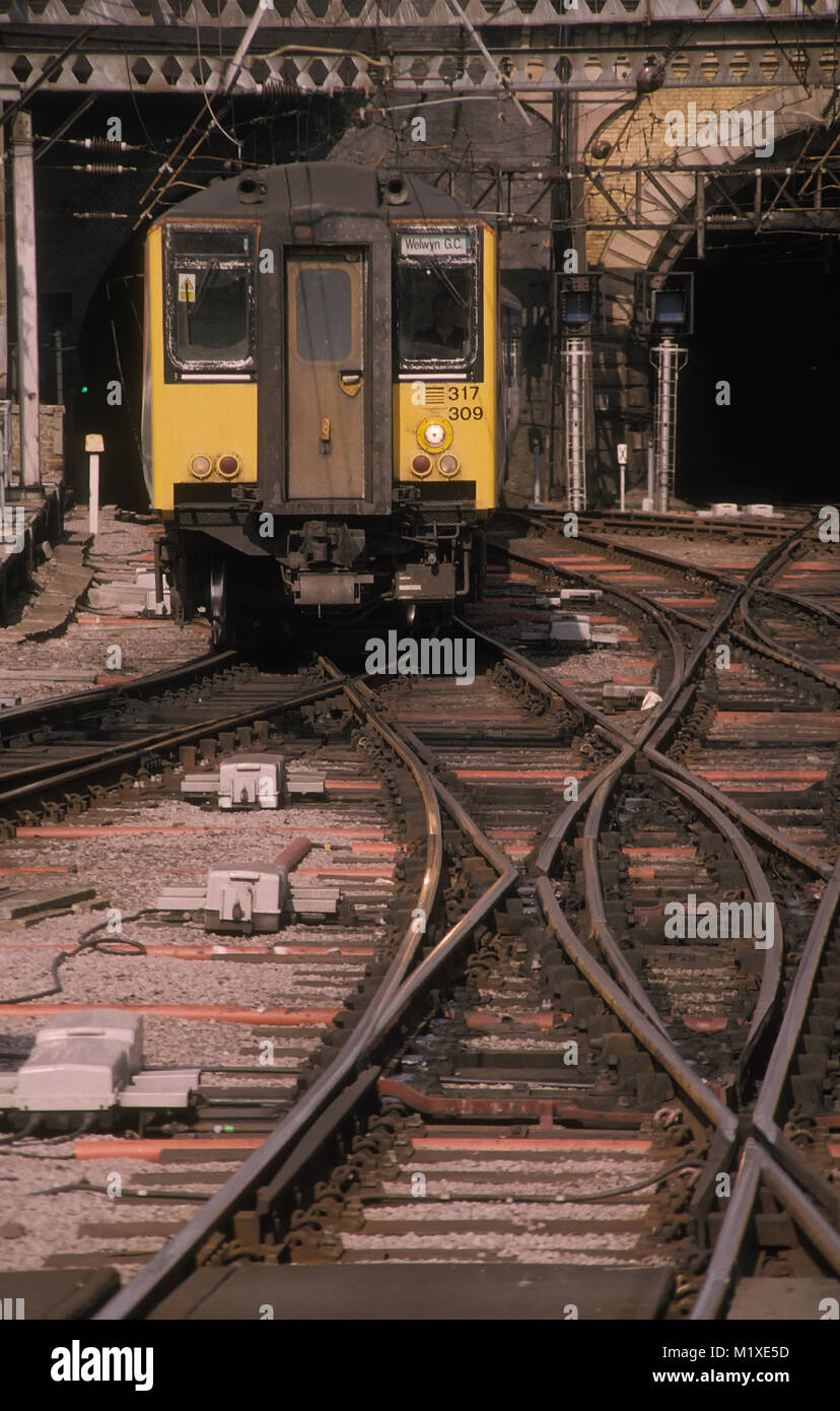 Class 317 Train High Resolution Stock Photography and Images - Alamy