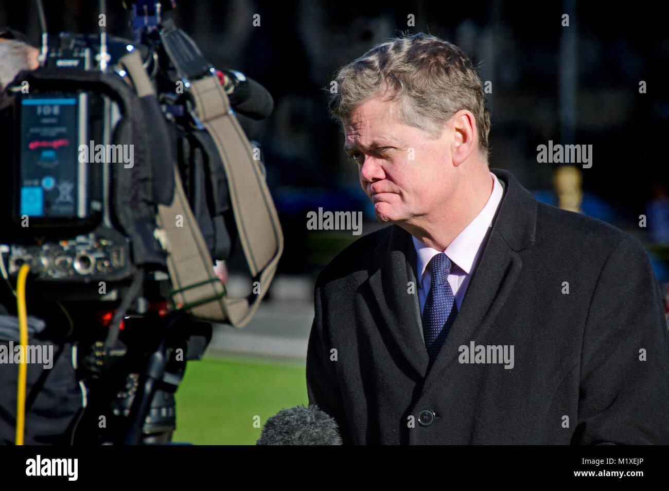 Stephen Lloyd MP (LibDem: Eastbourne) being interviewed on College ...