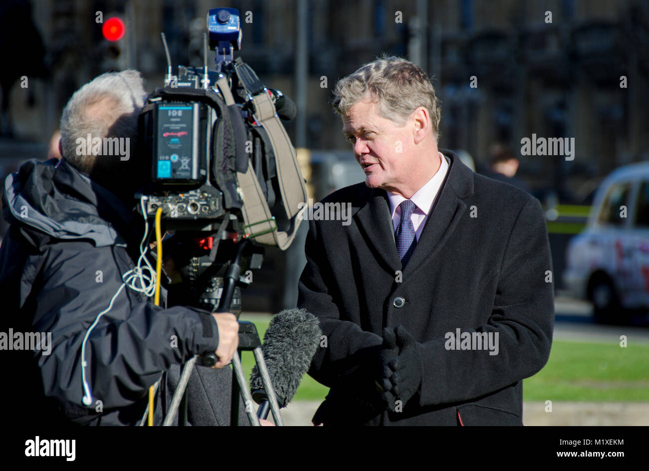 Stephen Lloyd MP (LibDem: Eastbourne) being interviewed on College ...