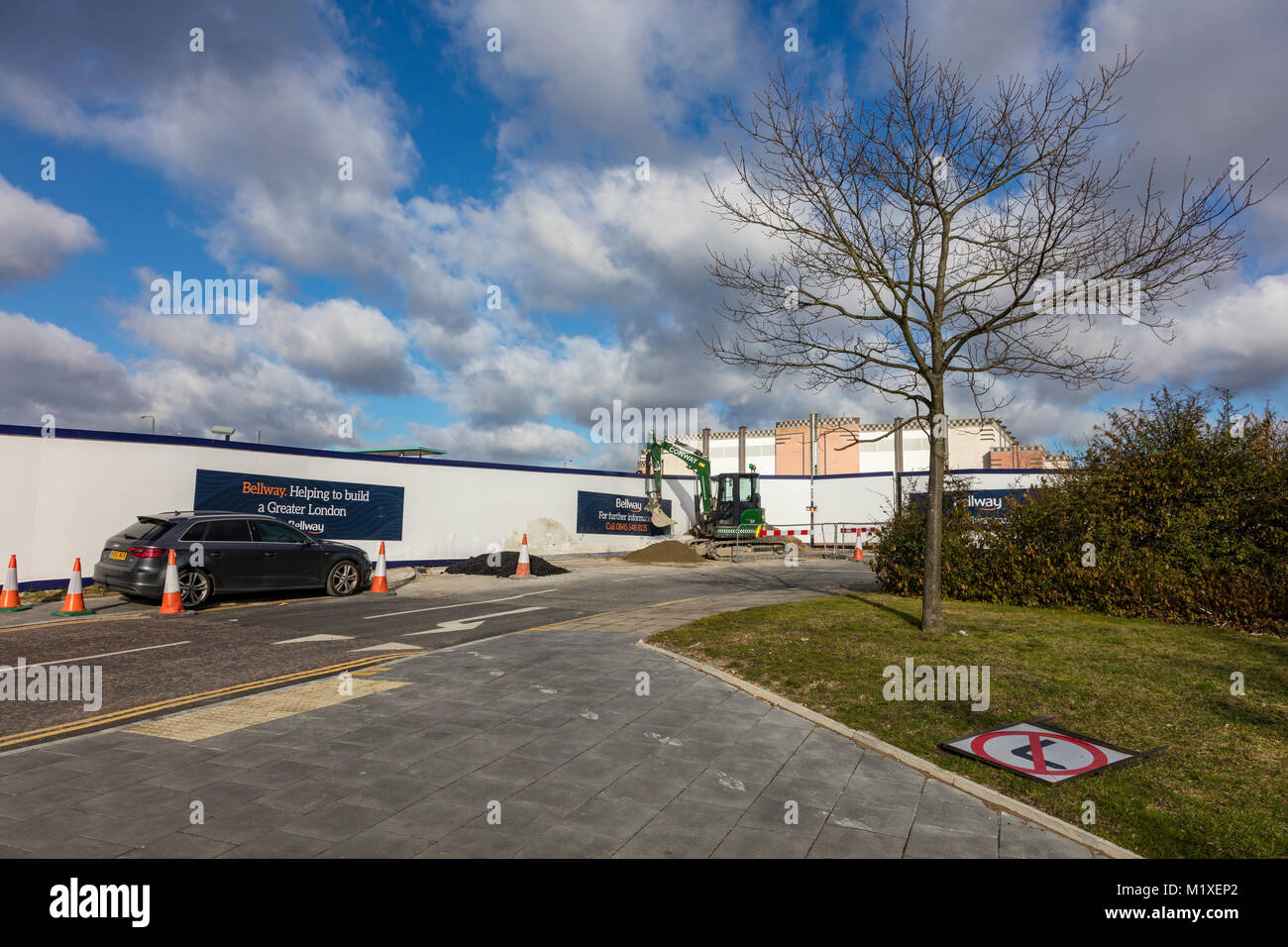 Bellway development of Bexleyheath town Centre, including road ...
