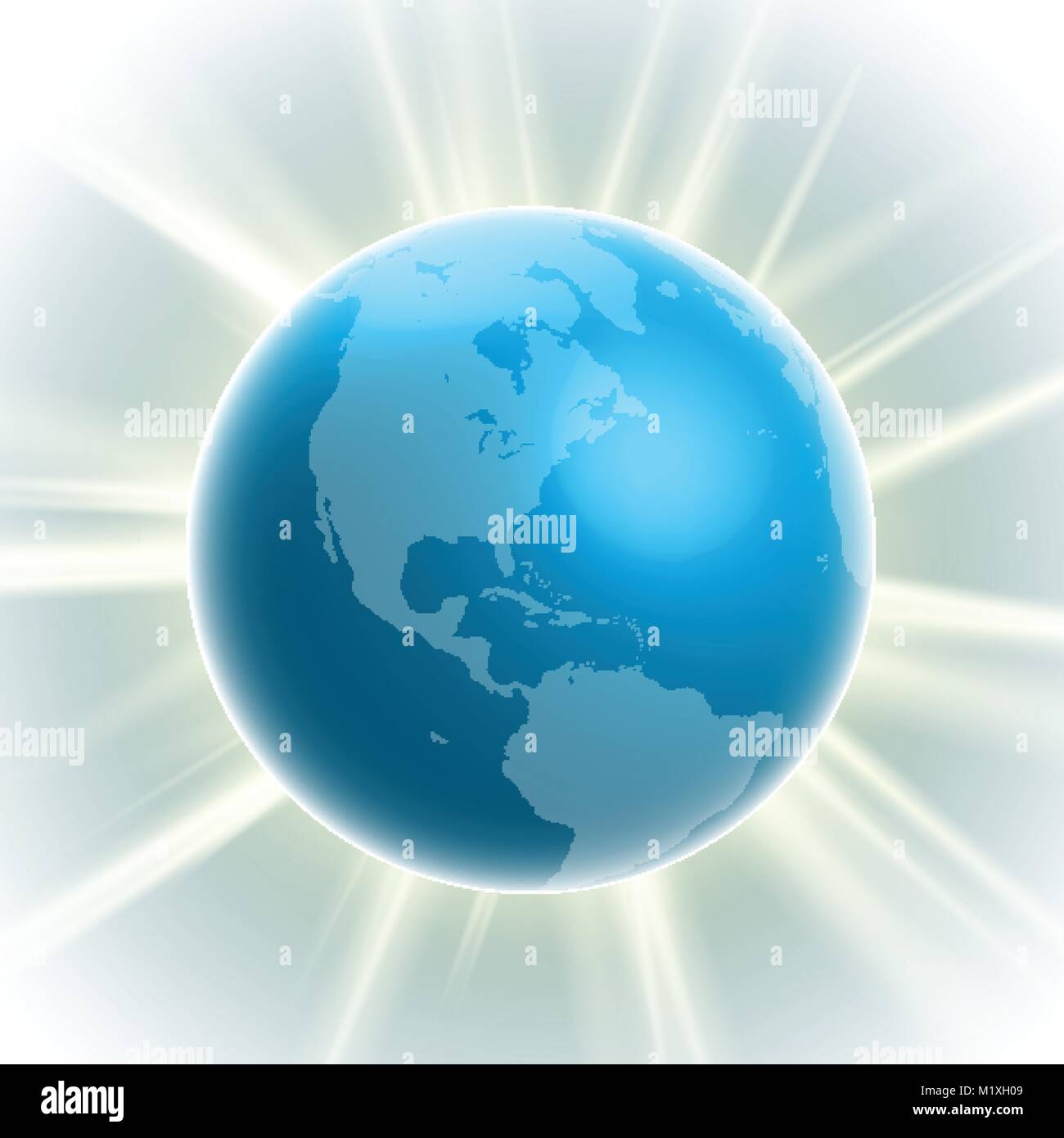 3D earth, vector illustration Stock Vector Image & Art - Alamy
