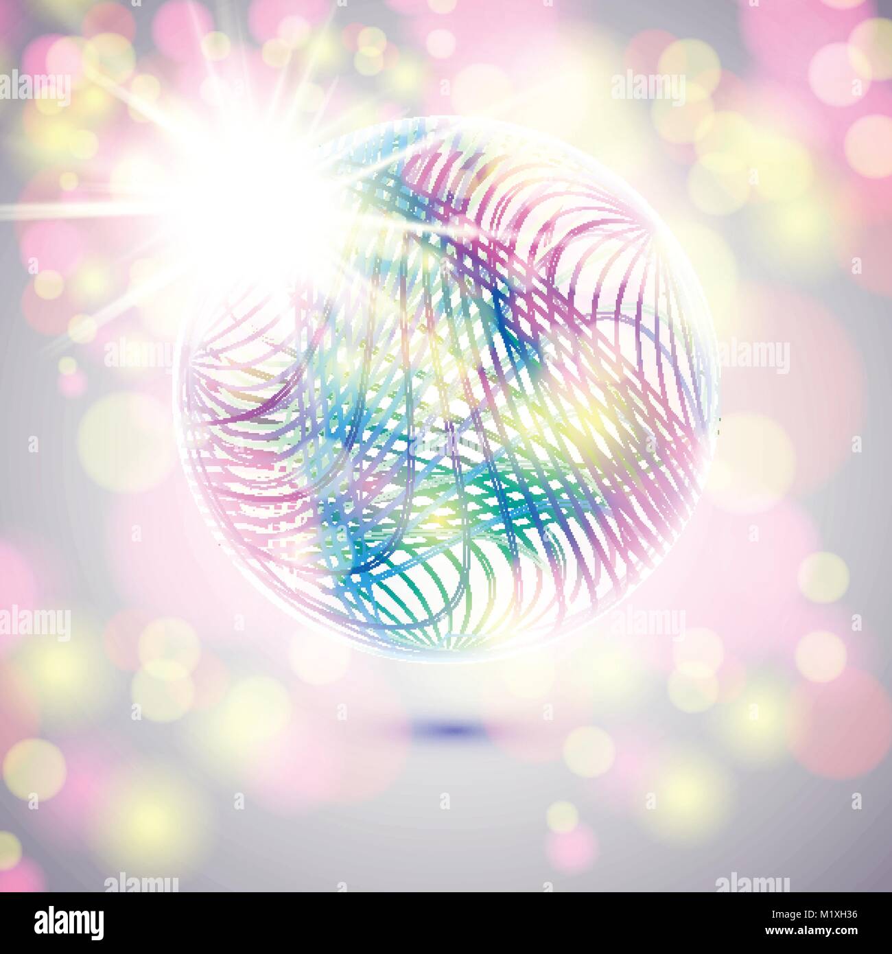 Vector glass glossy sphere Stock Vector Image & Art - Alamy
