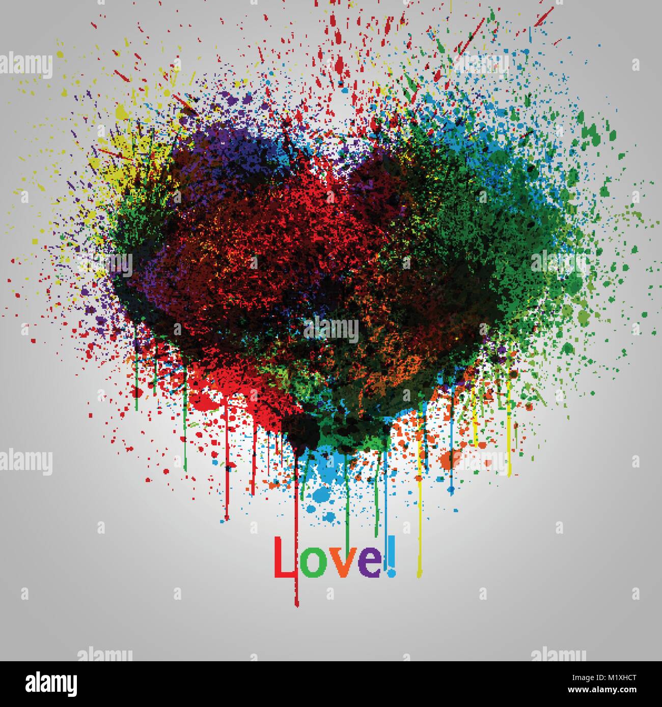 Painted vector Stock Vector Images - Alamy