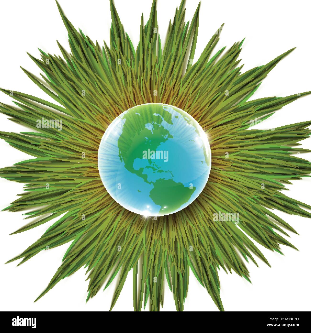 Grass and Earth vector illustration Stock Vector Image & Art - Alamy