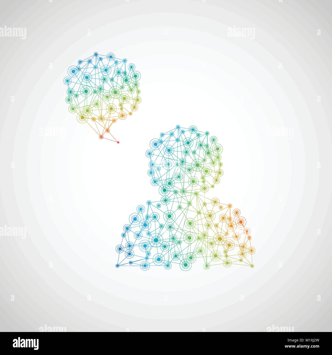 Network Illustration, Vector, Icon Stock Vector Image & Art - Alamy