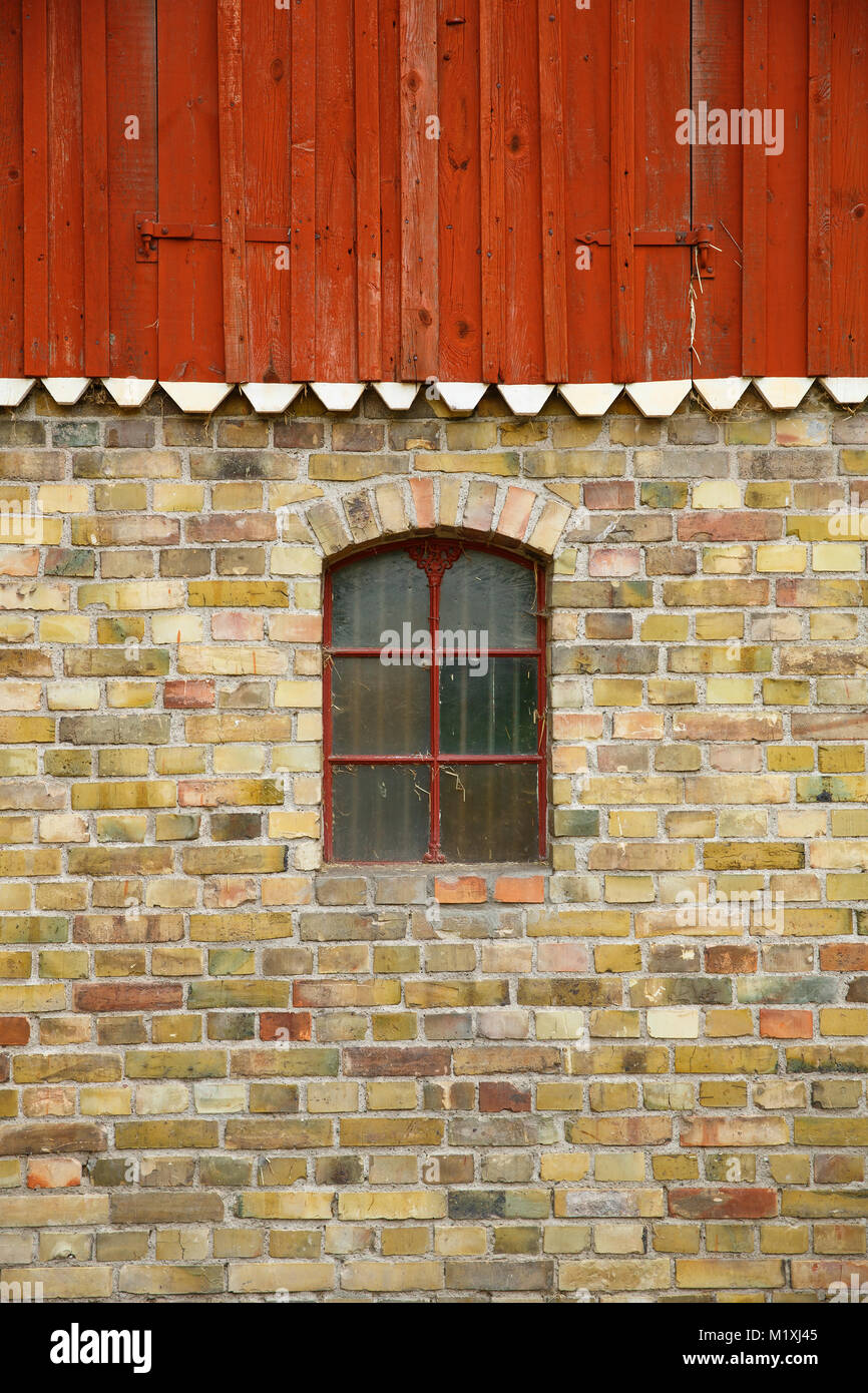 Traditional old farm at Skansen park, the first open-air museum and zoo ...