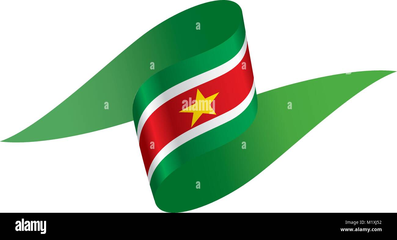 Suriname flag, vector illustration Stock Vector Image & Art - Alamy