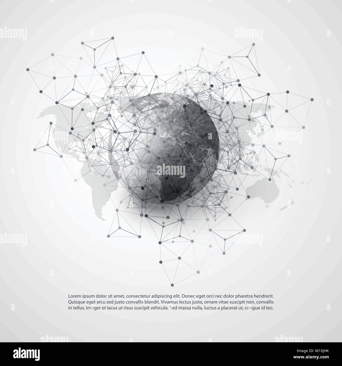 Black and White Modern Minimal Style Cloud Computing, Networks ...