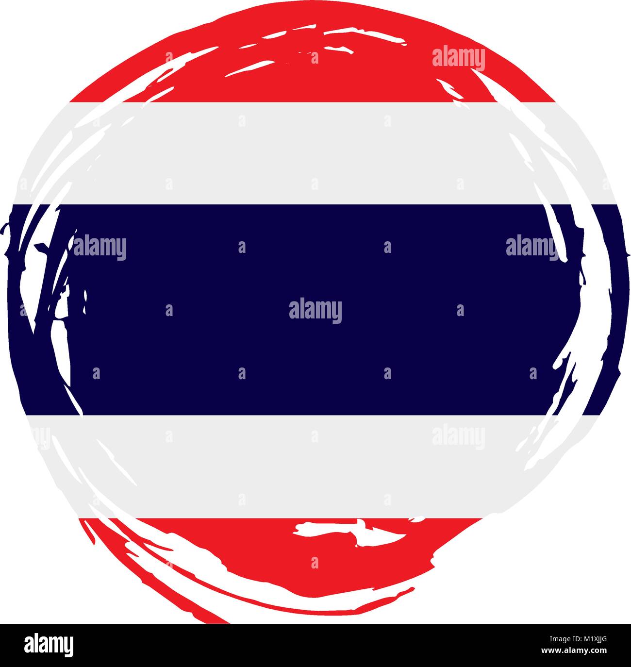 Thailand flag, vector illustration Stock Vector Image & Art - Alamy