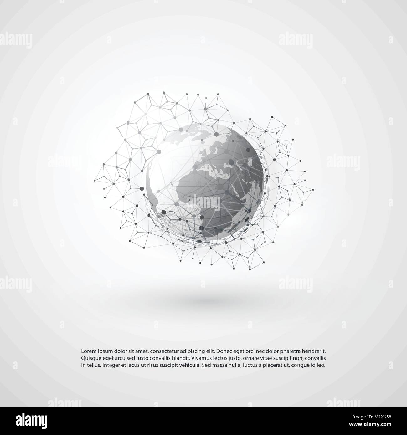 Modern Minimal Style Cloud Computing Networks Structure