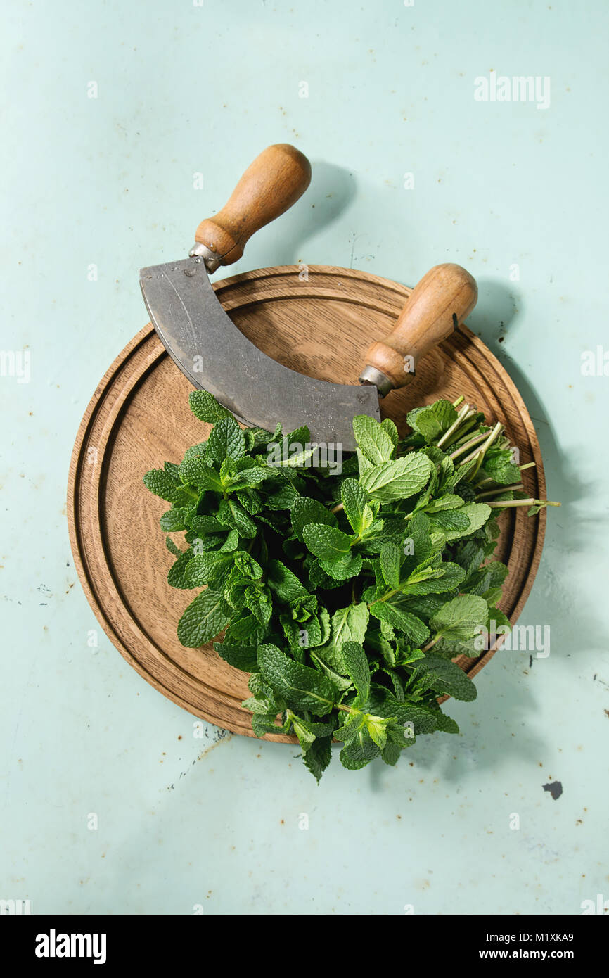 Bundle mint leaves hi-res stock photography and images - Alamy