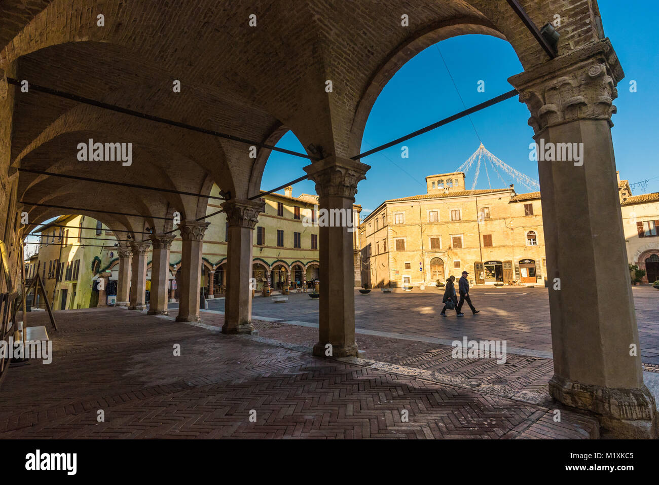 Montefalco, Italy - The nice medieval town of Montefalco, a little city ...