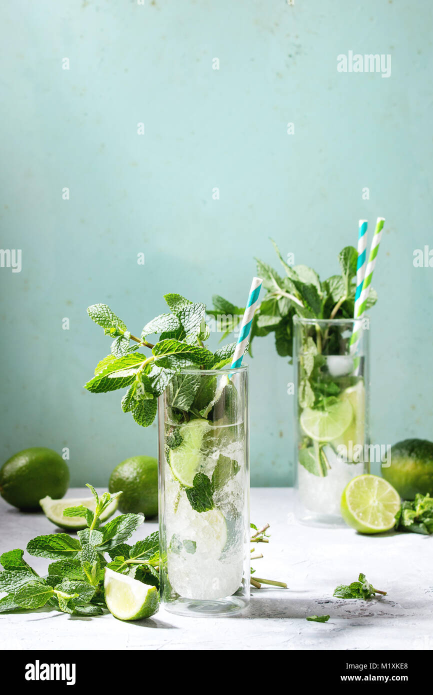 Classic mojito cocktail Stock Photo - Alamy
