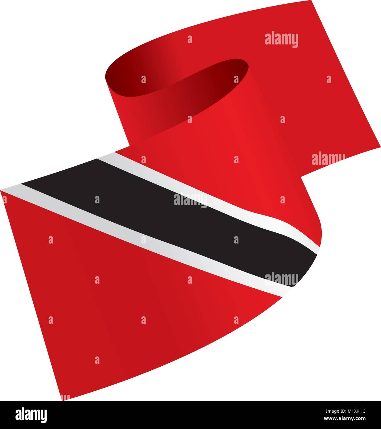 trinidad and tobago flag, vector illustration Stock Vector Image & Art ...