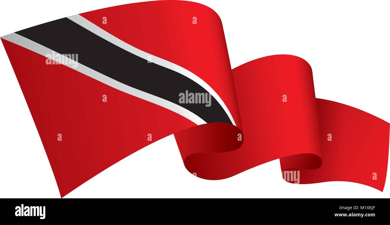 trinidad and tobago flag, vector illustration Stock Vector Image & Art ...