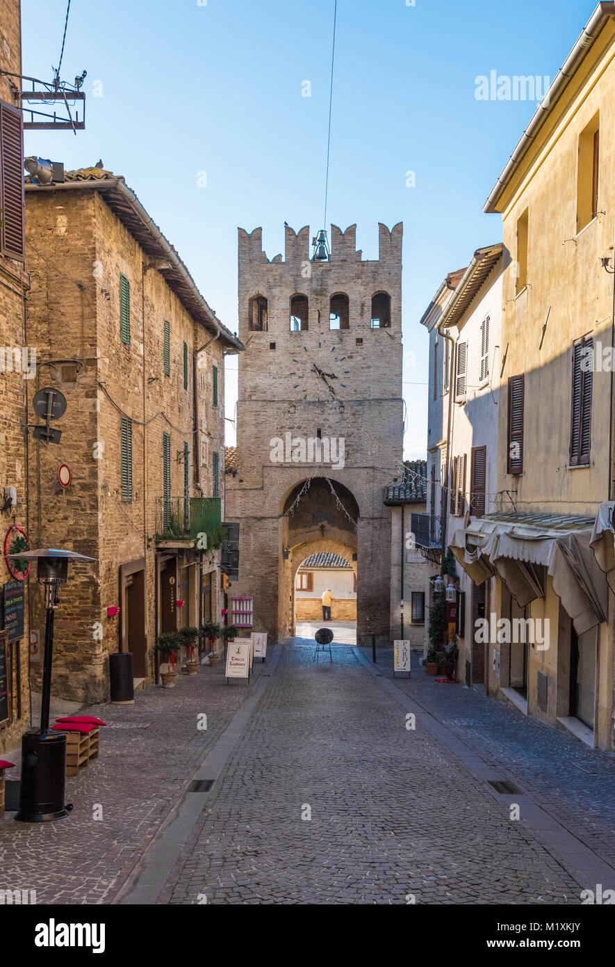 Montefalco, Italy - The nice medieval town of Montefalco, a little city ...