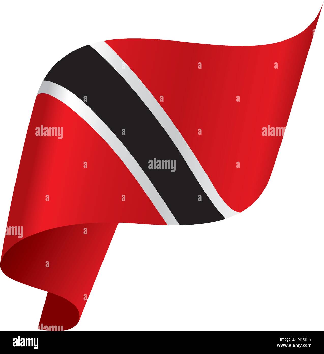 trinidad and tobago flag, vector illustration Stock Vector Image & Art ...