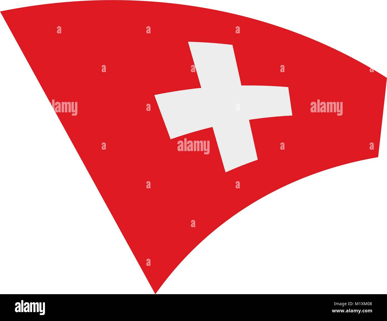 Switzerland flag, vector illustration Stock Vector Image & Art - Alamy