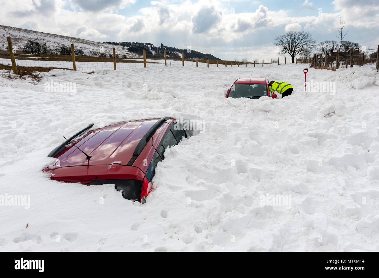 Trapped cars hi-res stock photography and images - Alamy