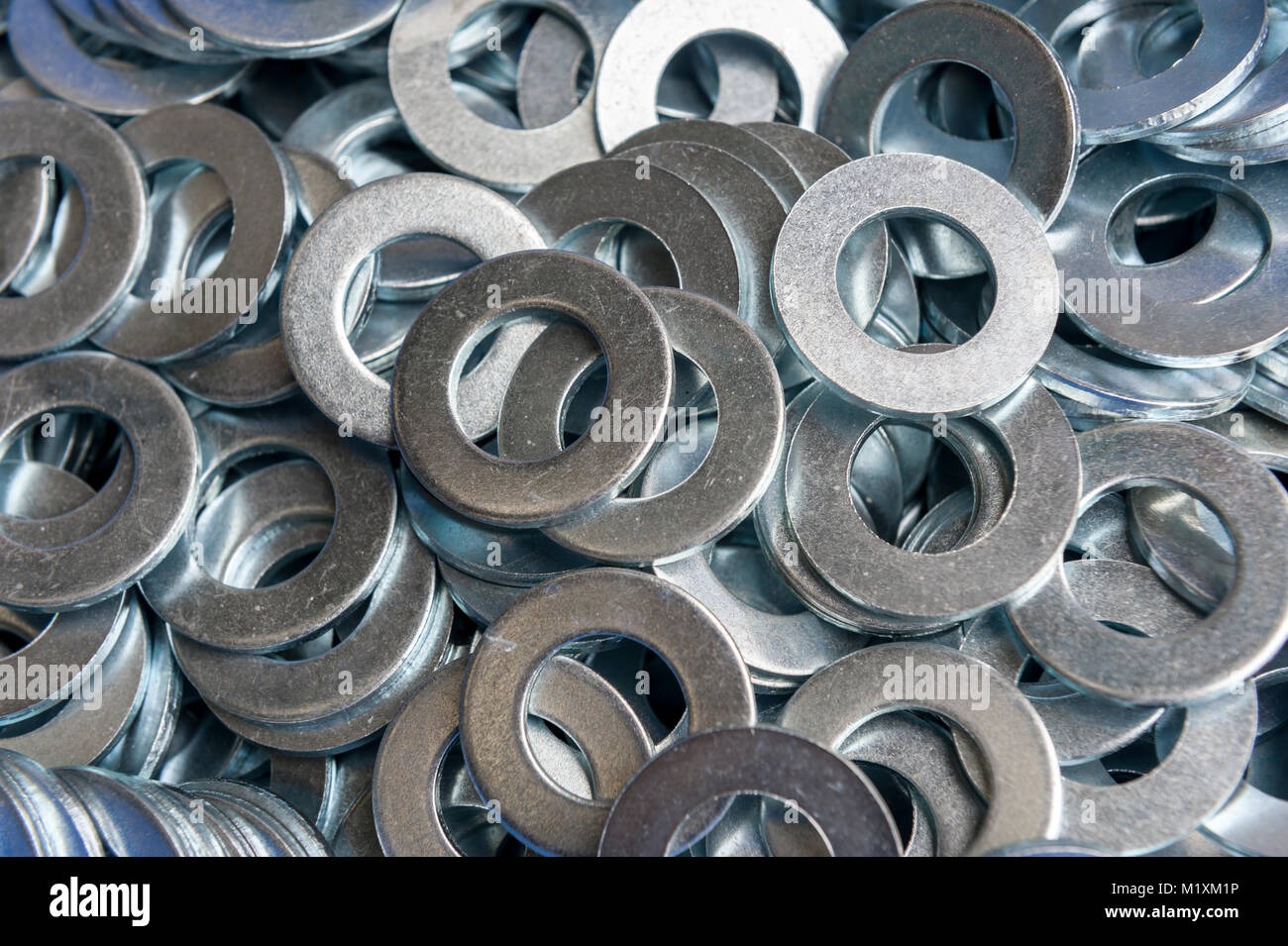 Steel Washers High Resolution Stock Photography and Images - Alamy