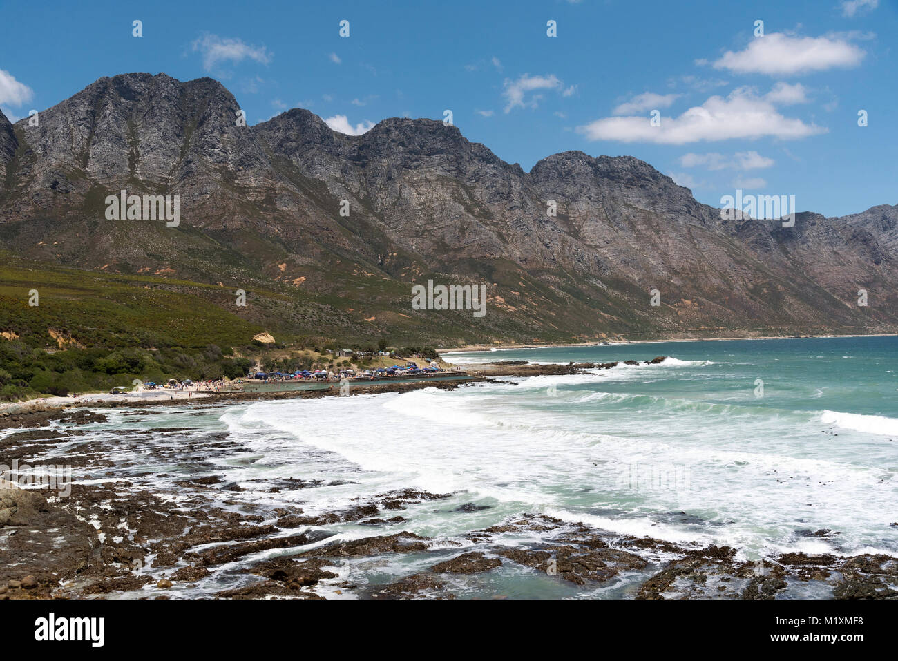 Kogel Bay resort on False Bay Western Cape South Africa Stock Photo - Alamy