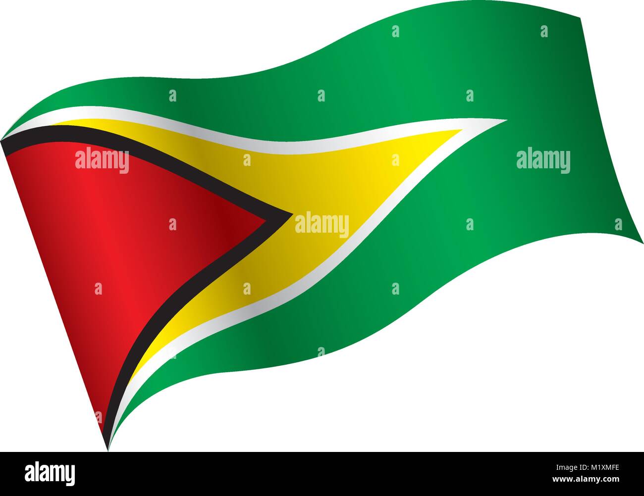 Guyana flag, vector illustration Stock Vector Image & Art - Alamy