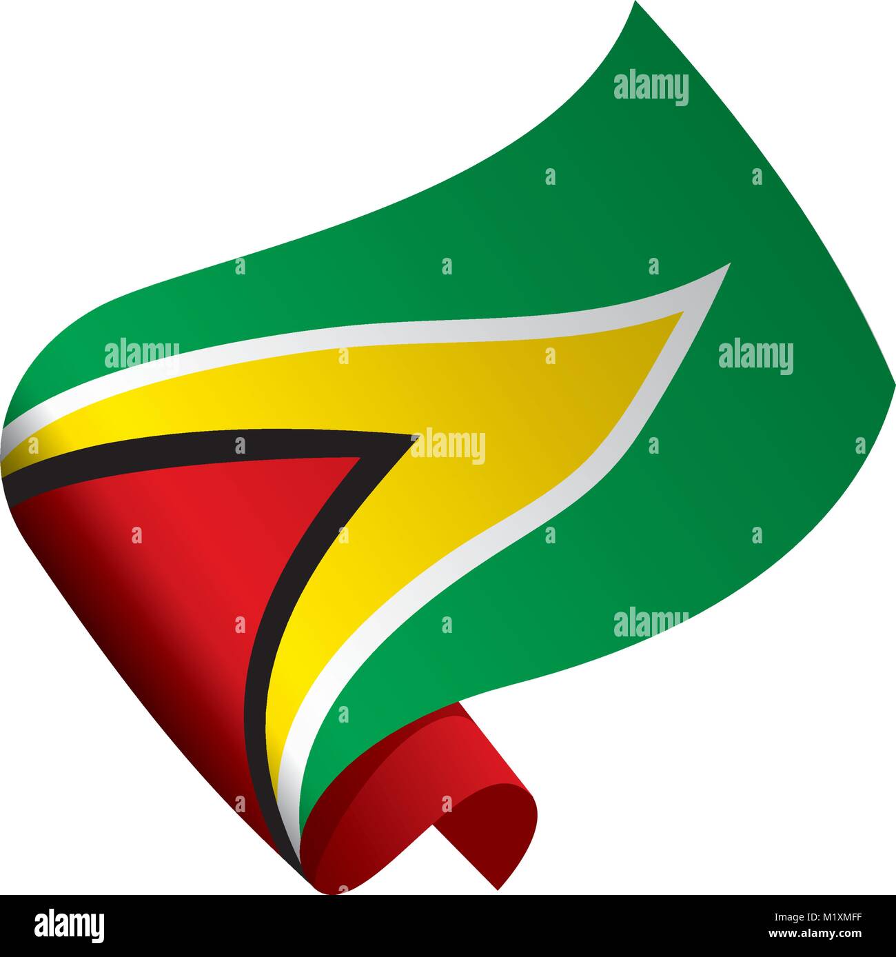 Guyana flag, vector illustration Stock Vector Image & Art - Alamy