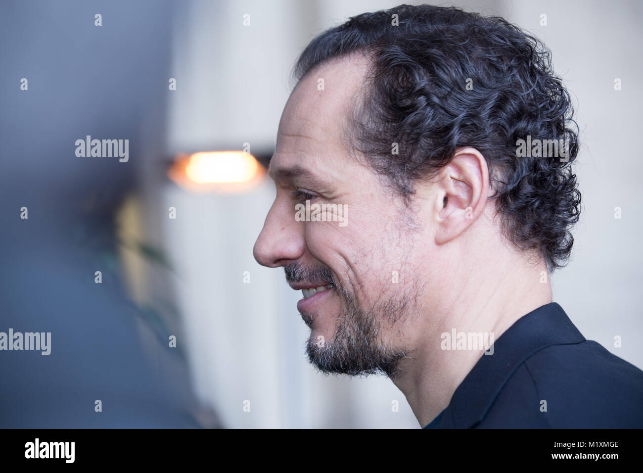 Roma, Italy. 02nd Feb, 2018. Italian actor Stefano Accorsi Photocall of ...