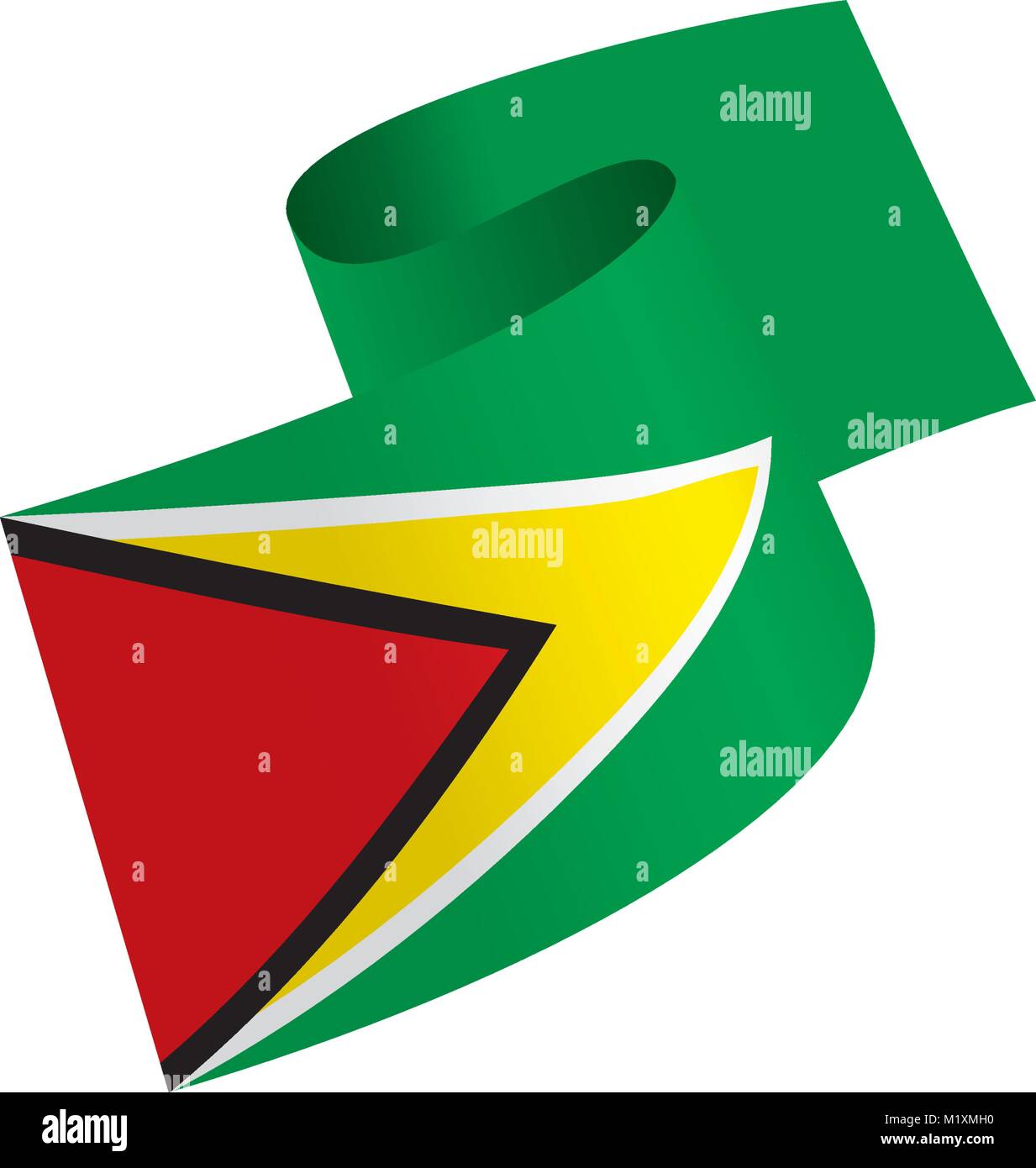 Guyana flag, vector illustration Stock Vector Image & Art - Alamy