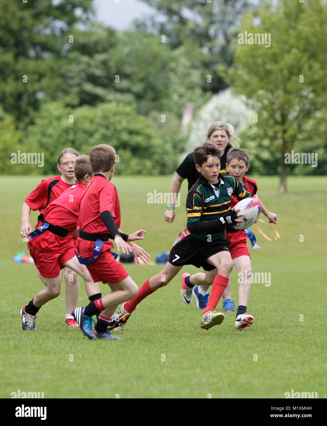 Tag rugby hi-res stock photography and images - Alamy