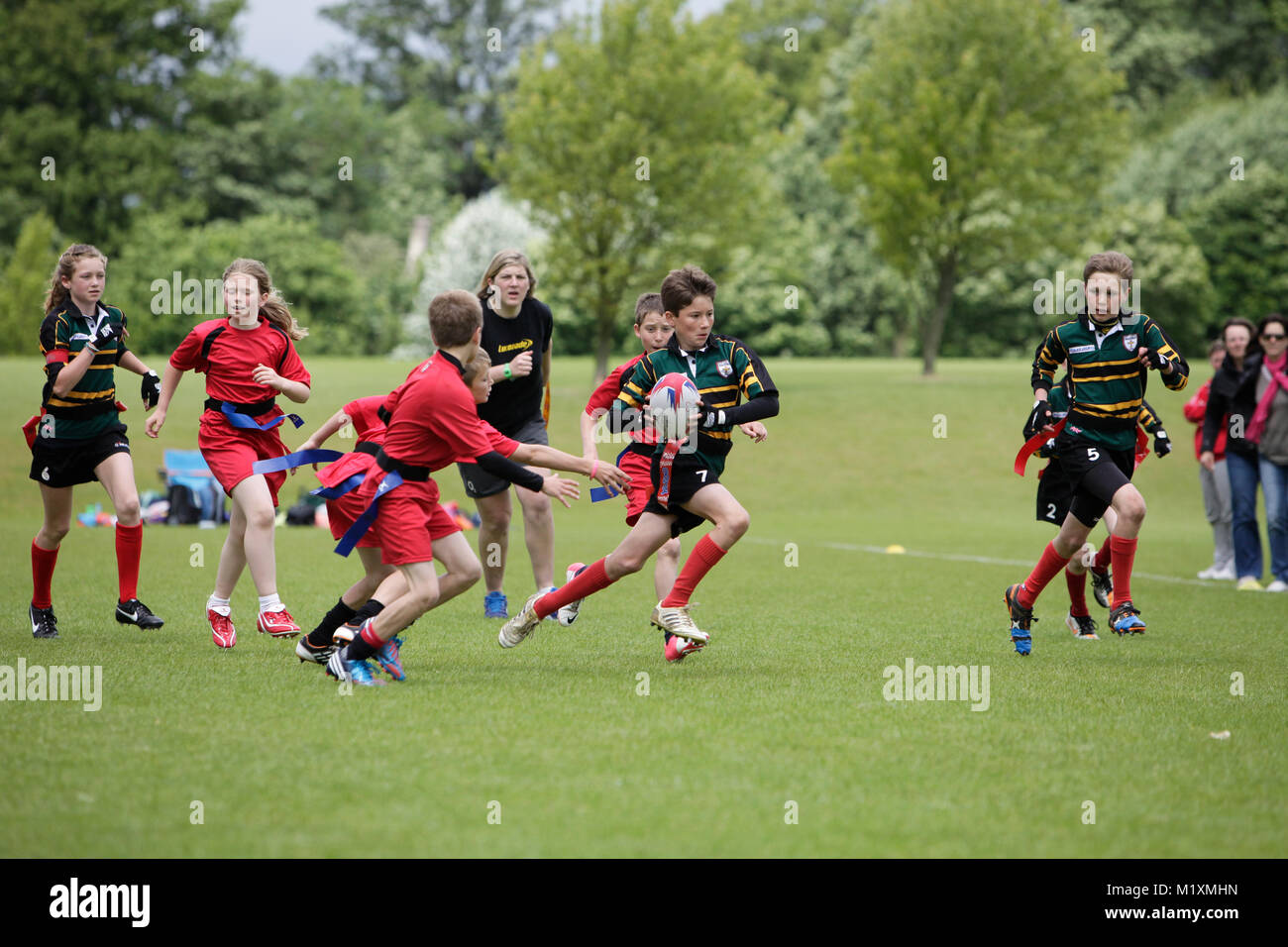Boys Playing Rugby Stock Photos & Boys Playing Rugby Stock Images - Alamy