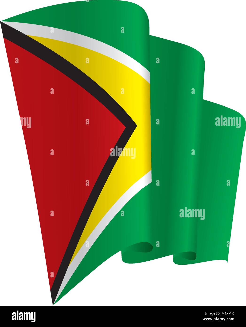 Guyana flag, vector illustration Stock Vector Image & Art - Alamy