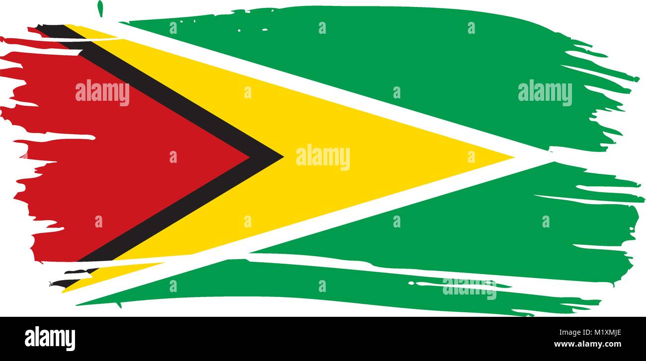 Guyana flag, vector illustration Stock Vector Image & Art - Alamy