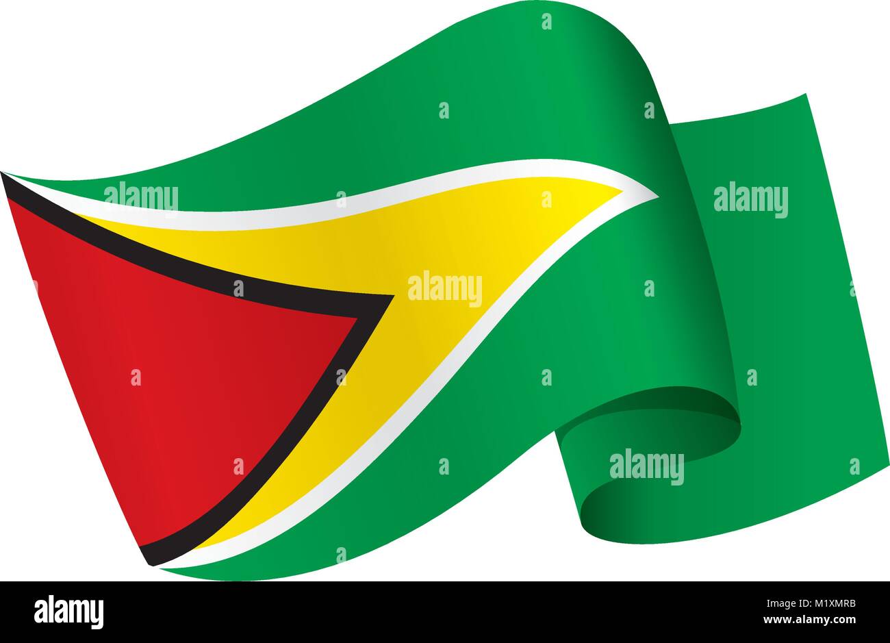 Guyana flag, vector illustration Stock Vector Image & Art - Alamy