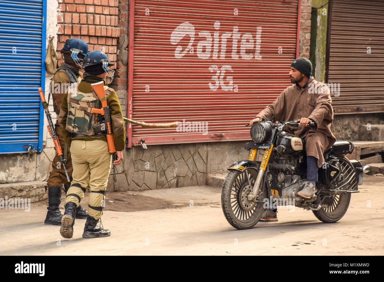 Paramilitary vehicles hi-res stock photography and images - Alamy