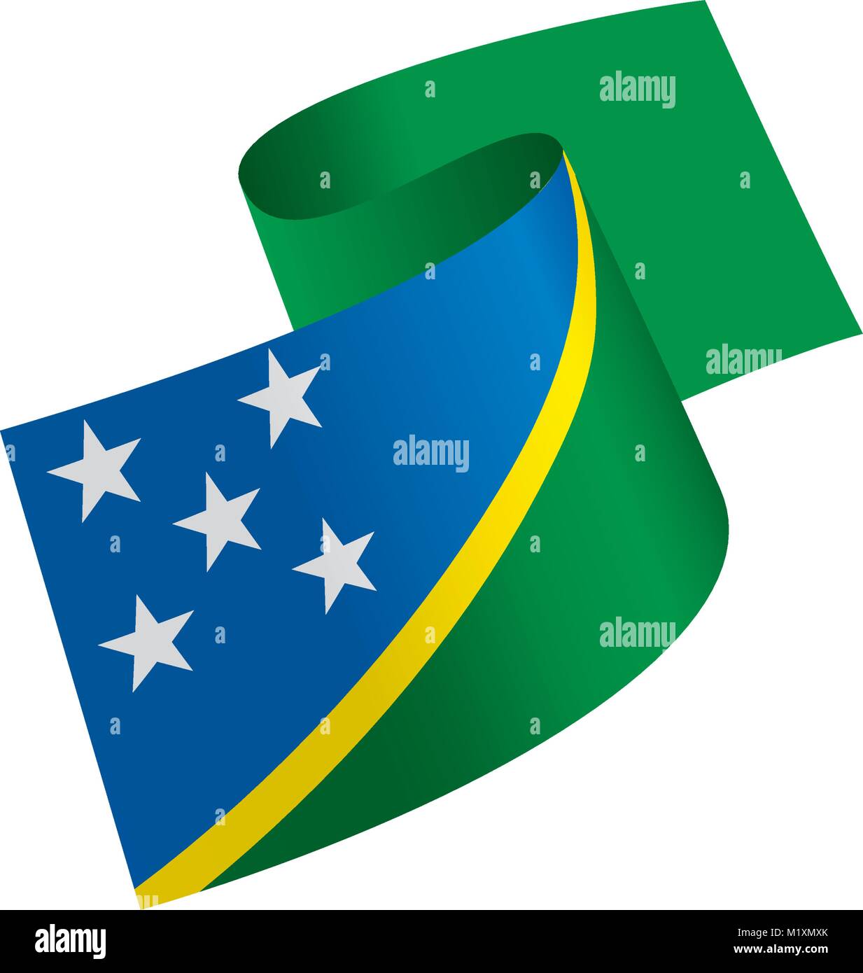 Solomon Islands flag, vector illustration Stock Vector Image & Art - Alamy