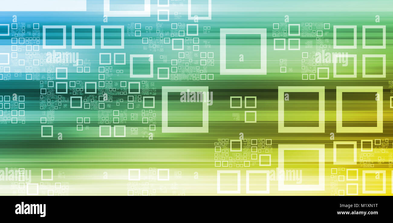 A Technology Industry Network As a Wallpaper Stock Photo - Alamy