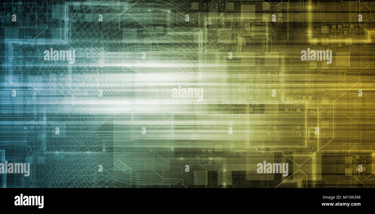 Modern Science as a Corporate Background Art Stock Photo - Alamy