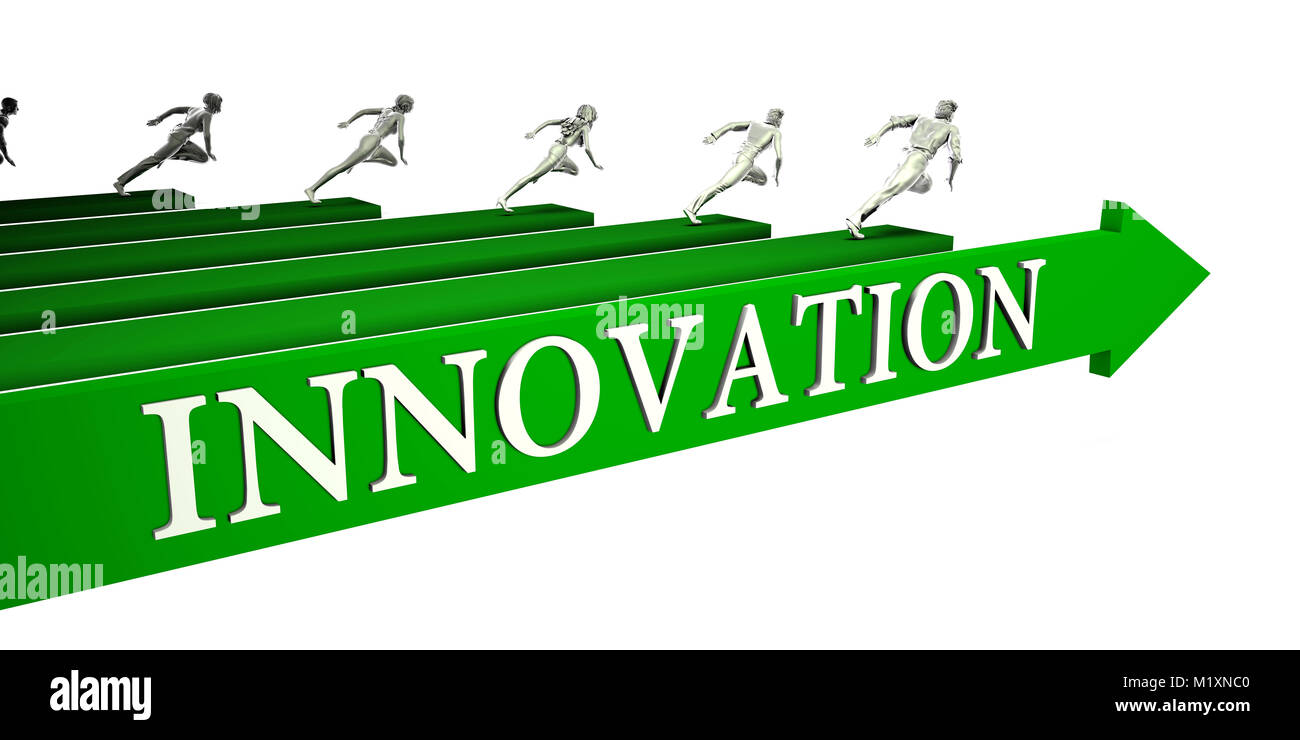 Innovation Opportunities as a Business Concept Art Stock Photo - Alamy