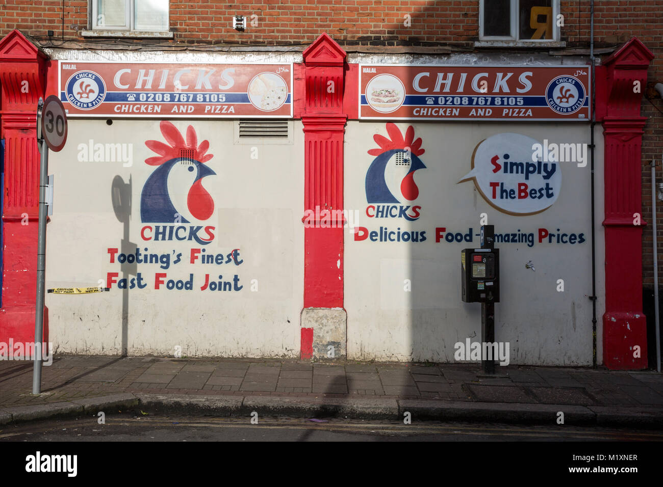 Chicken shop london hi-res stock photography and images - Alamy