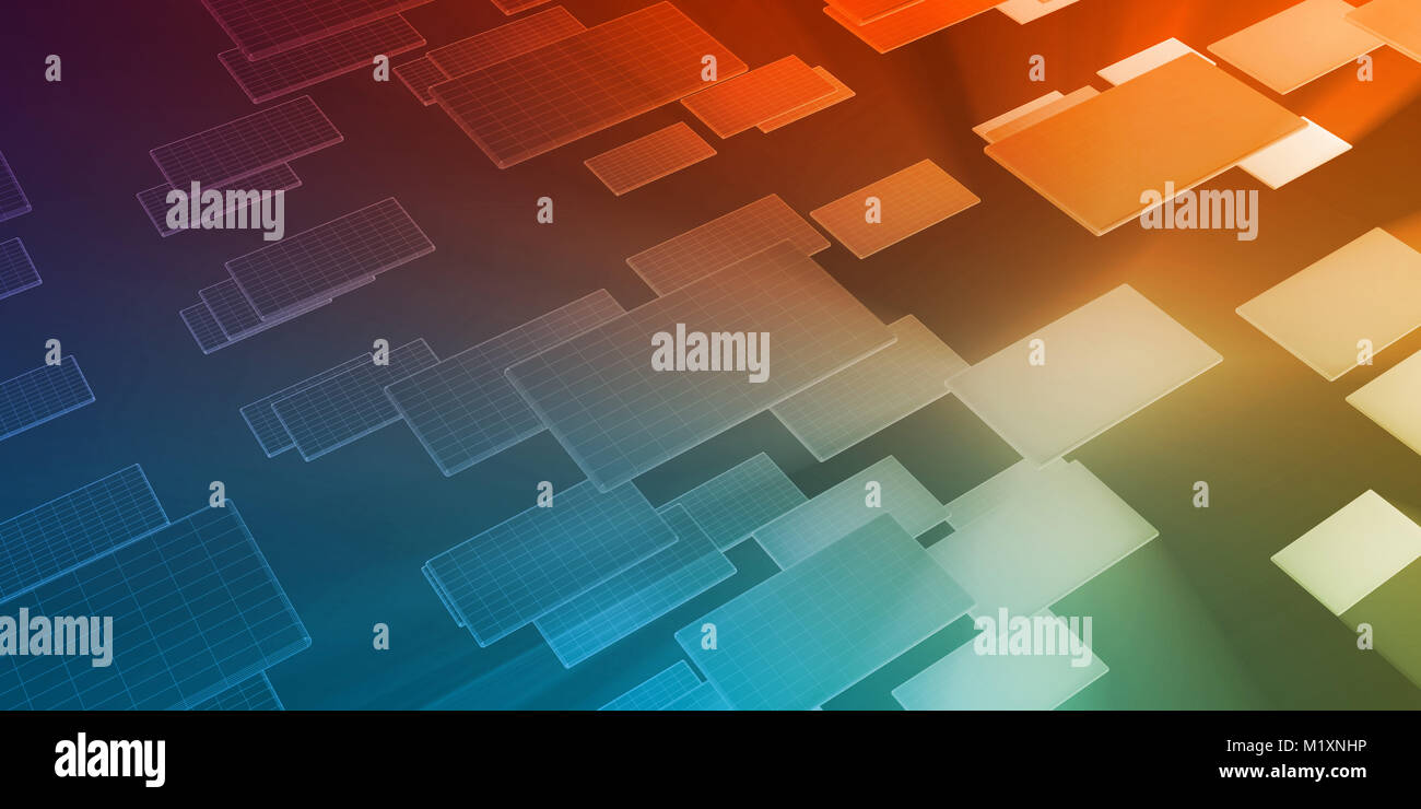 Data Tracking and Surveillance Chart Analysis Art Stock Photo - Alamy