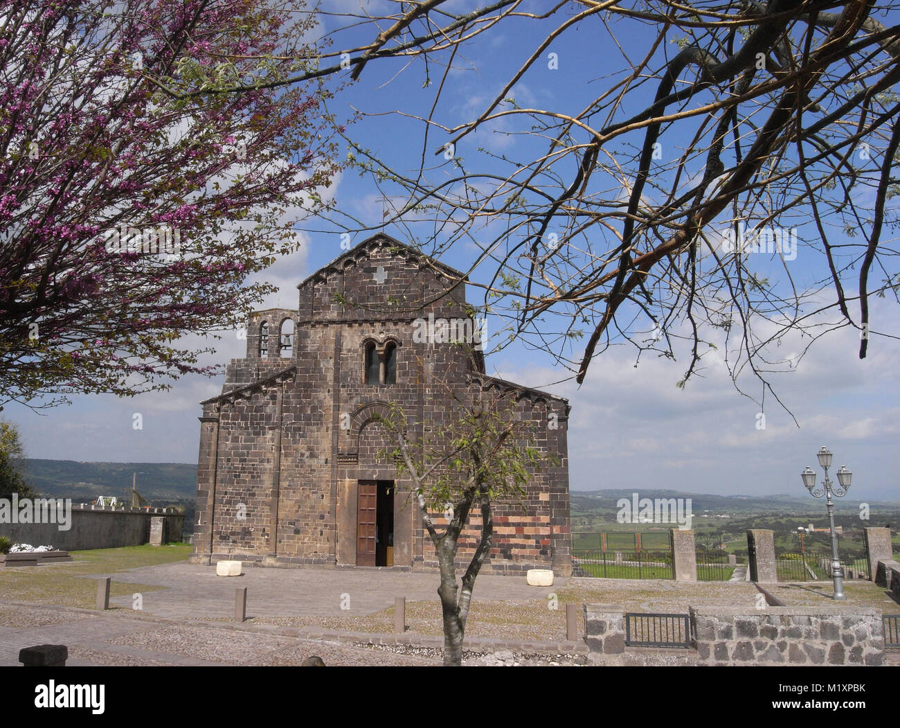 Ardara, Sardinia.Santa Maria del Regno romanesque church XI century ...