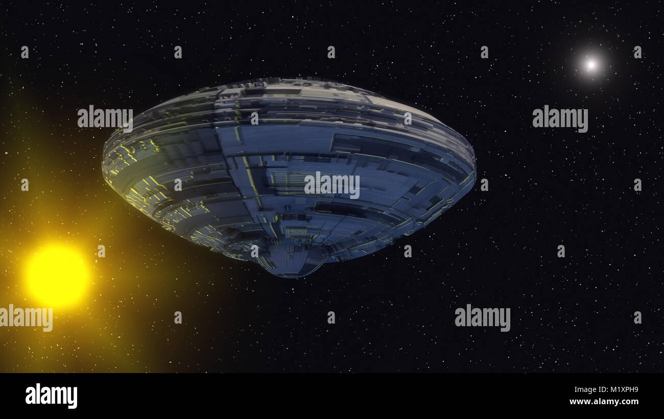 Alien spaceship hi-res stock photography and images - Alamy