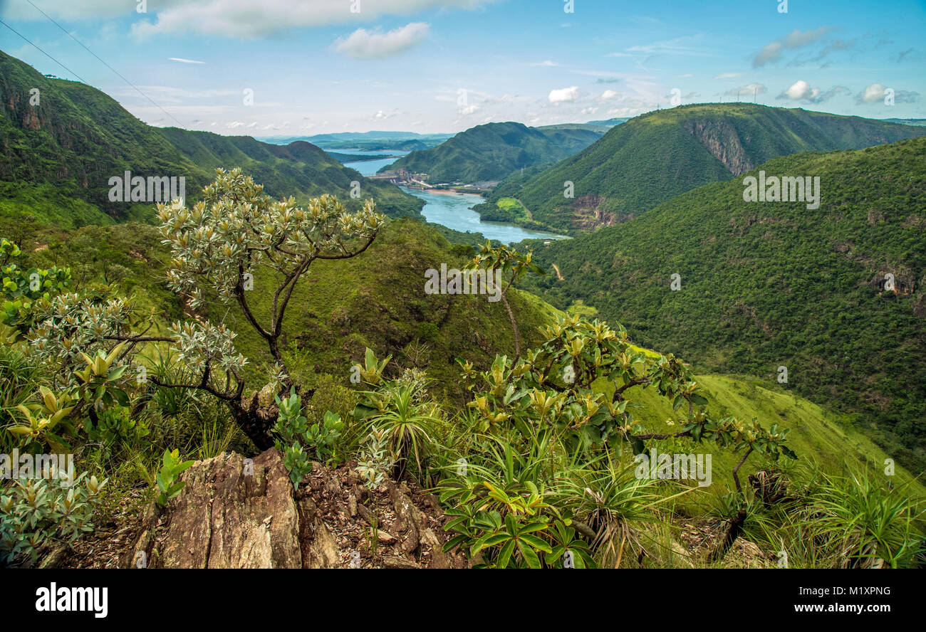 National park serra canastra brazil Stock Photo - Alamy